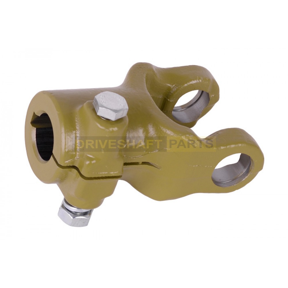 TYK2361-25 Implement Yoke AB2 / AW20 Series Round Bore 25mm, keyway 8mm